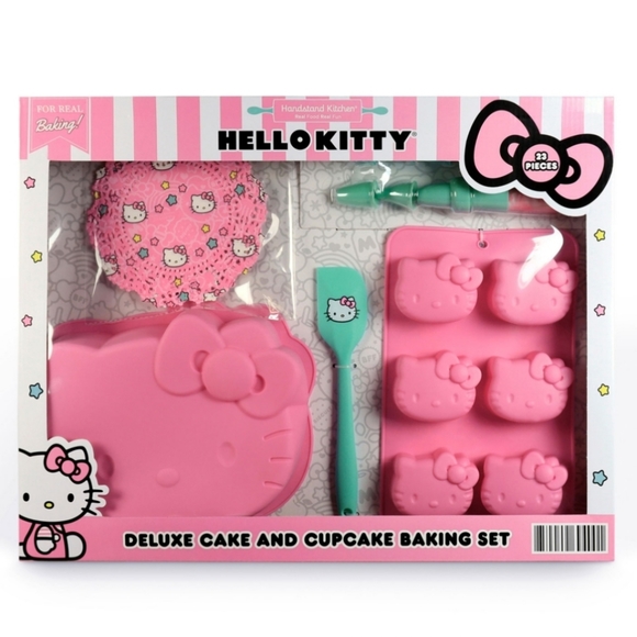 Sanrio | Kitchen | Sanrio Hello Kitty Silicone Bakeware Set New | Poshmark